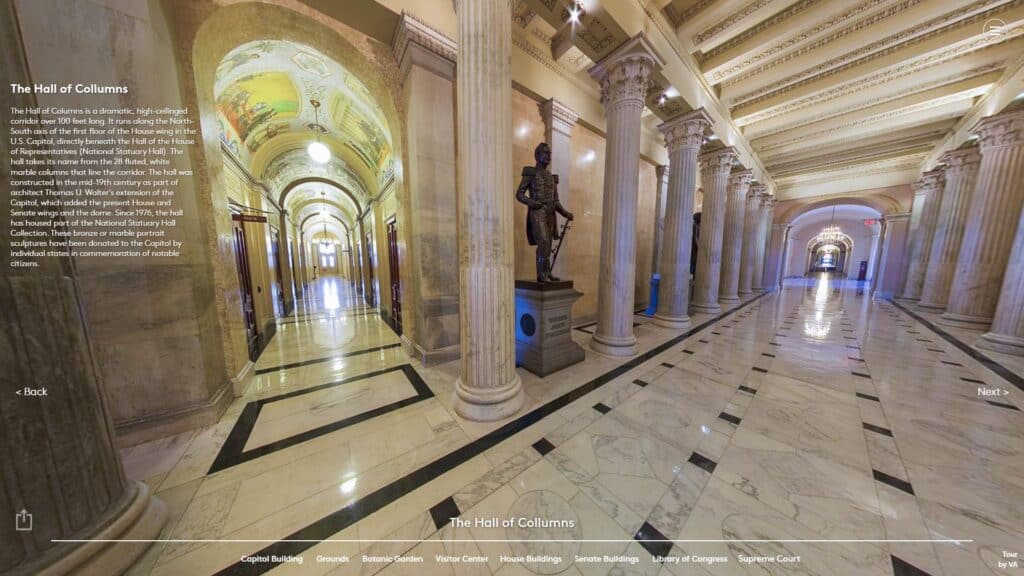 Virtual Tour Us Capitol Virtually Anywhere