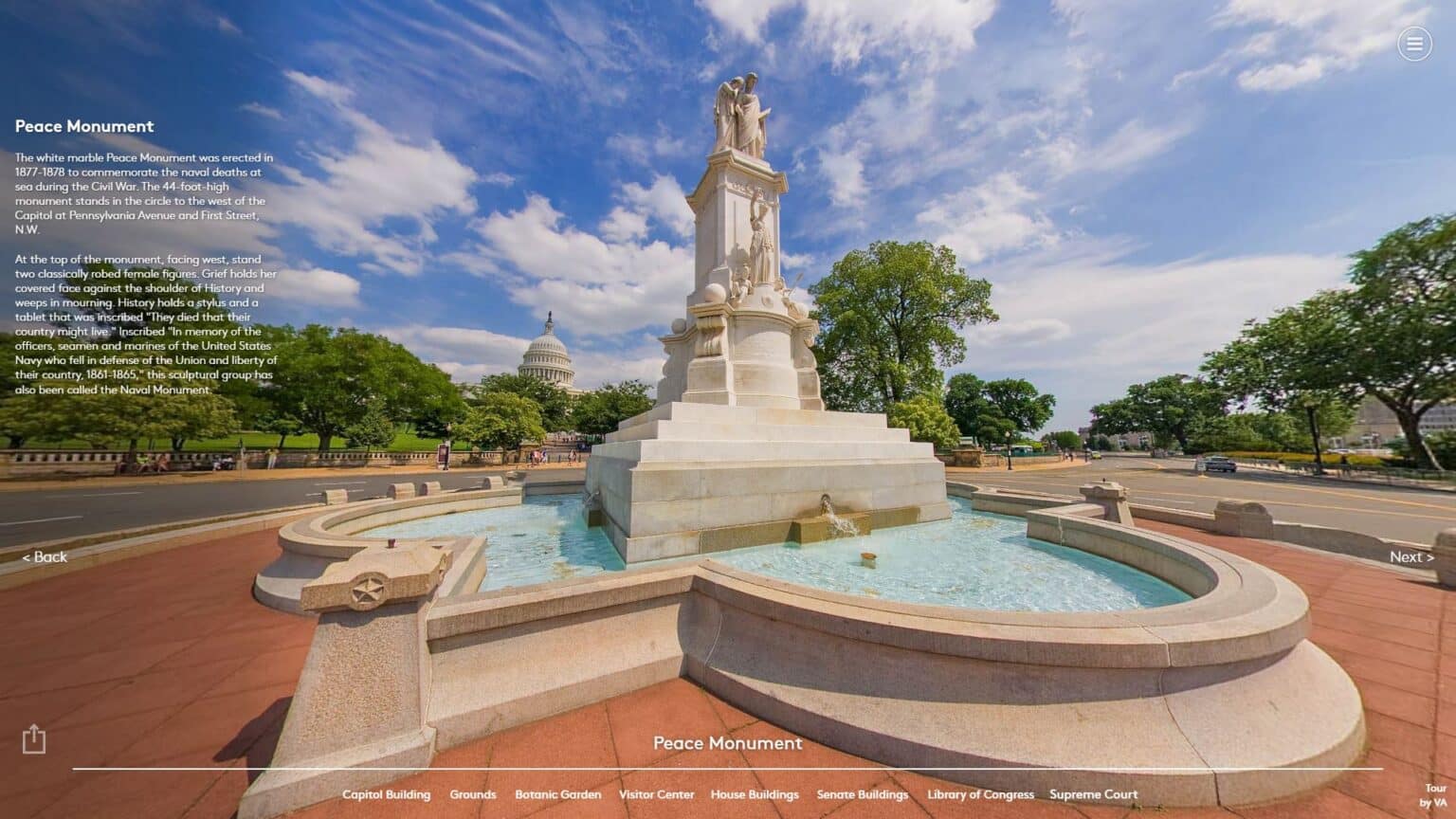 Virtual Tour US Capitol - Virtually Anywhere